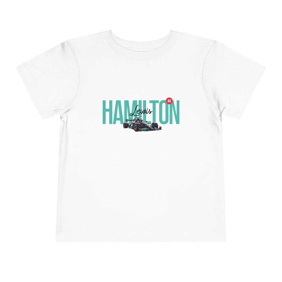 Lewis Hamilton Formula 1 Toddler Tee, Kids T-shirt, Children's Clothing ...