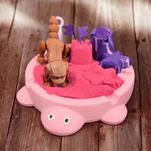 Cute Pink Doll Theme Inspired Mini Turtle Sandbox Zen Garden Decor - Etsy
