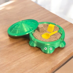 Desktop Nostalgic Playground Turtle Sandbox Set Comes With Tools and ...