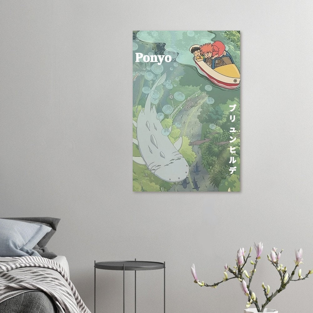 Ponyo Poster Cute Ponyo Poster Ghibli Poster - Etsy Canada