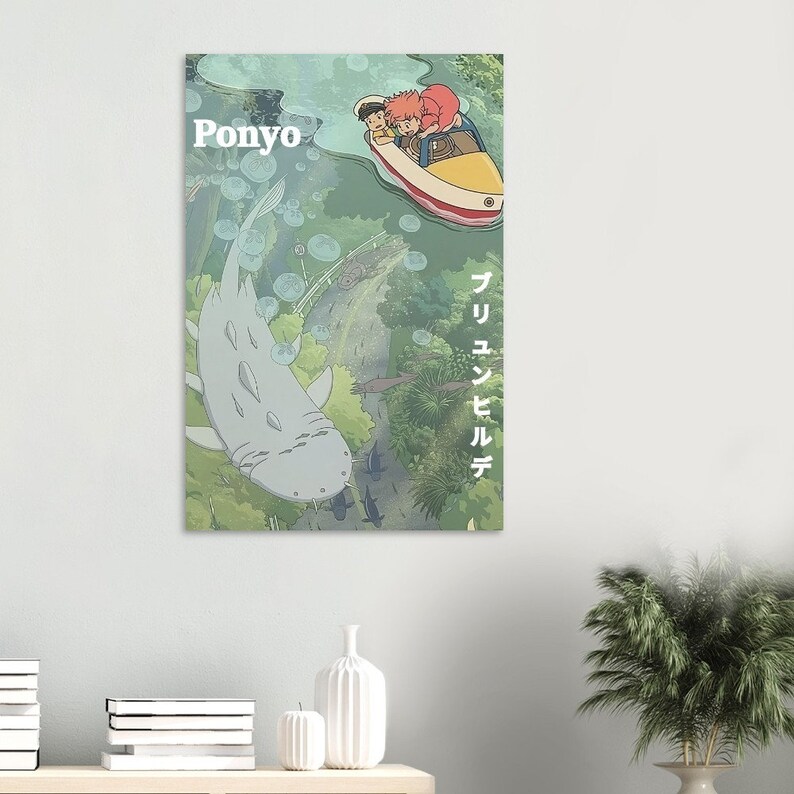Ponyo Poster Cute Ponyo Poster Ghibli Poster - Etsy Canada