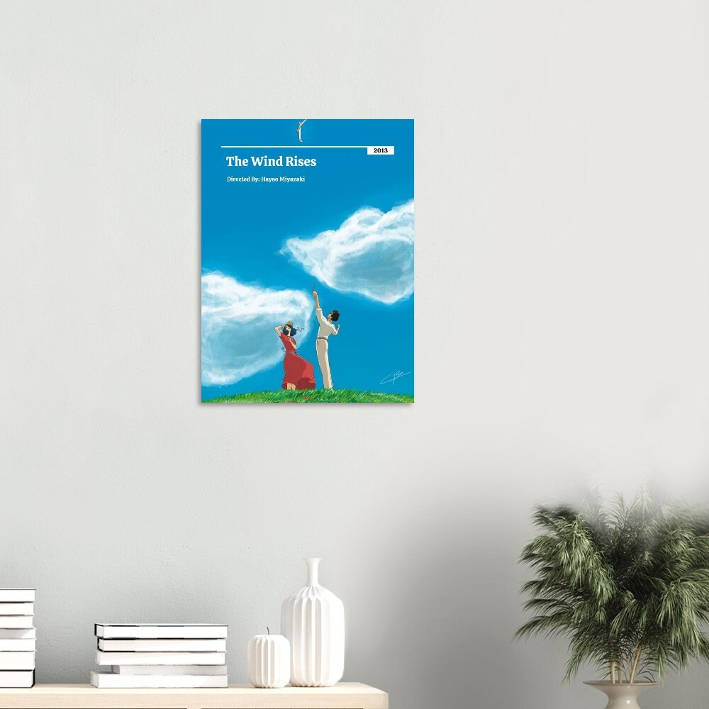 The Wind Rises Poster Ghibli Poster - Etsy