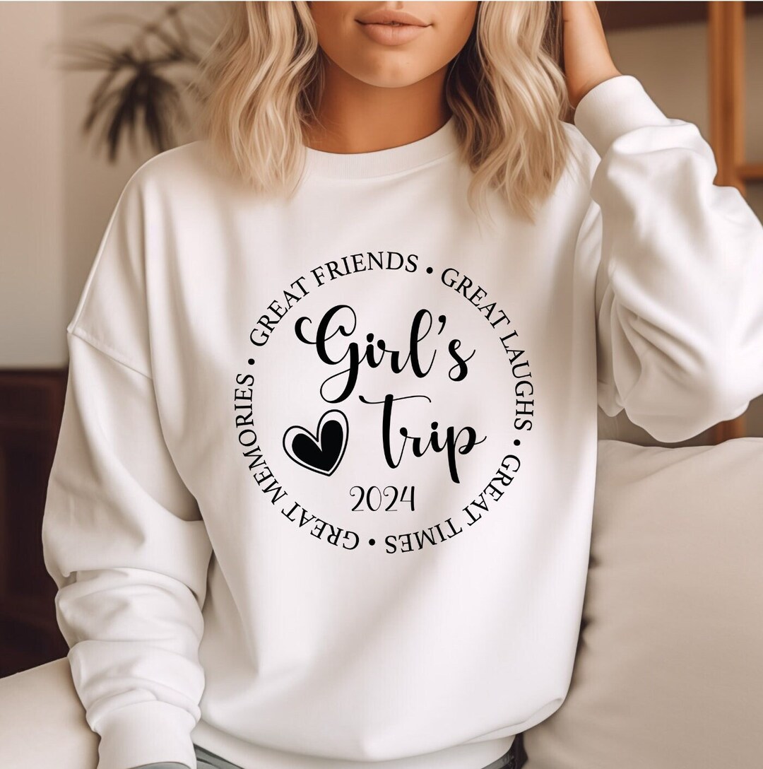 Girl's Trip 2024 Svg, Girl's Weekend Svg, Great Memories Svg, Girls Matching Shirts Svg, Summer ...