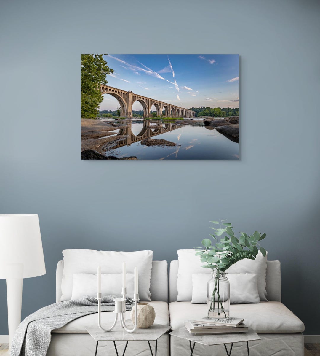 Atlantic Coastline Bridge RVA - Summer Reflection - Etsy