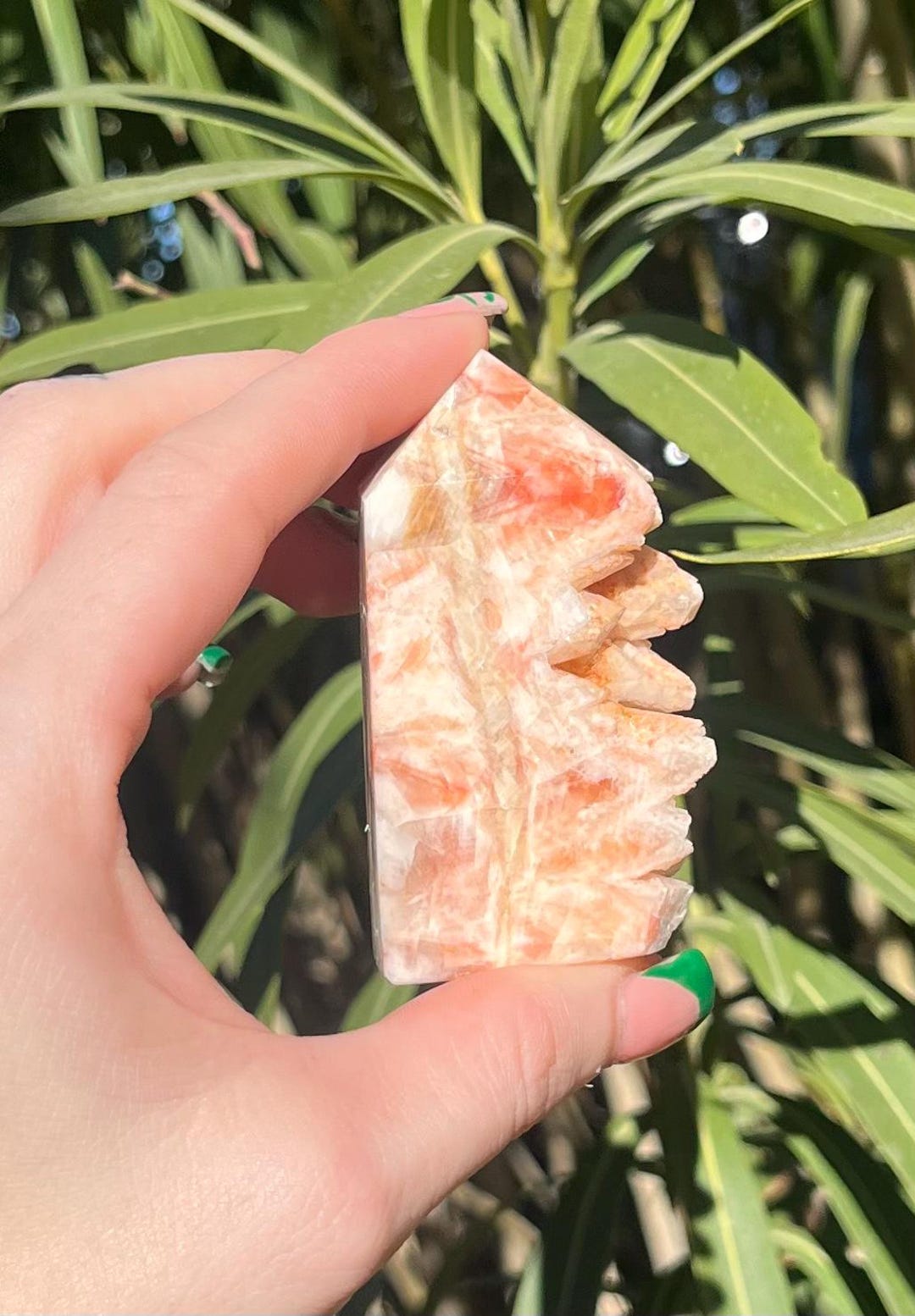 Sunstone Tower W/ Raw Edge - Etsy