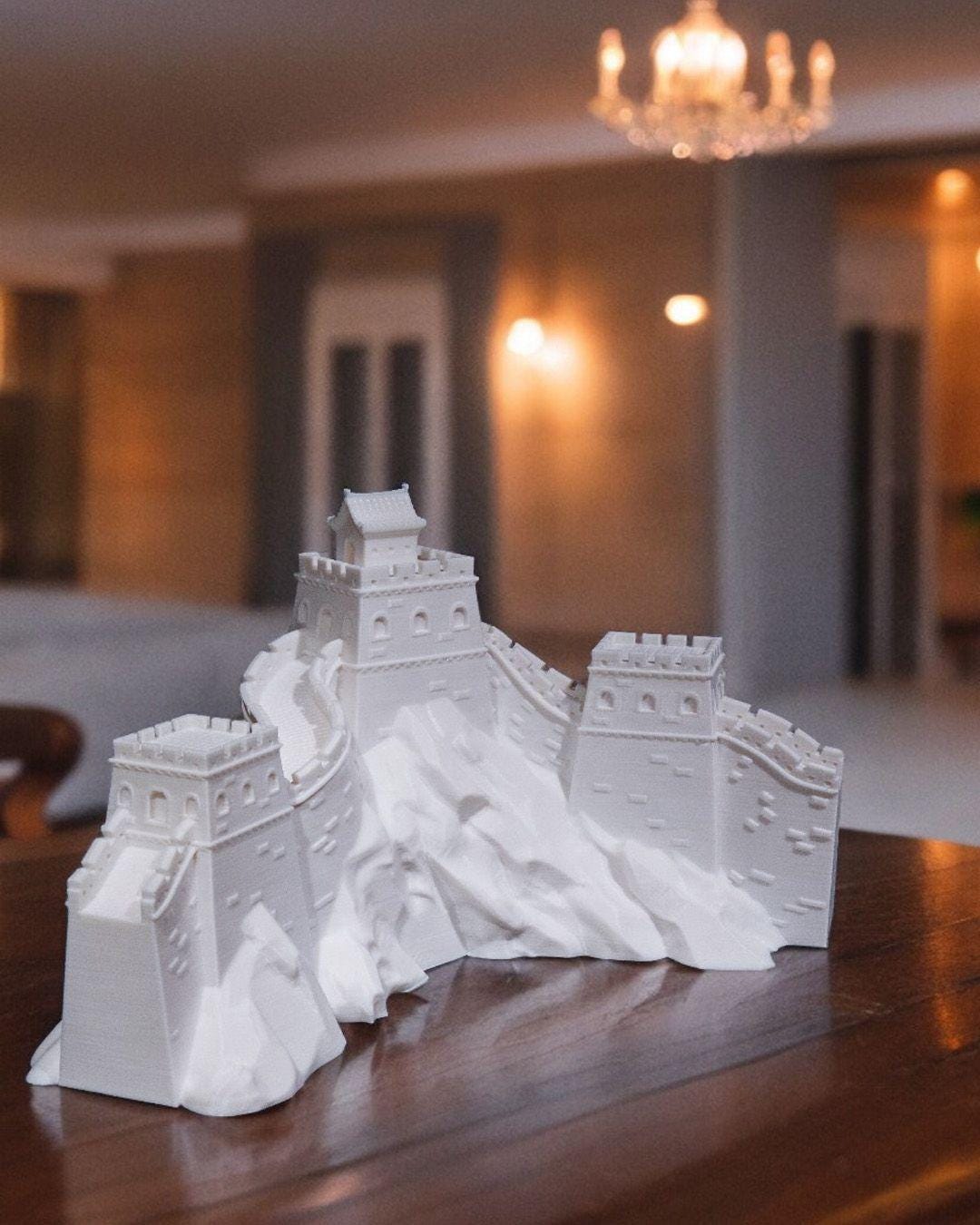 3D Printed Great Wall of China | Unique Home Decor & Gift Idea ...