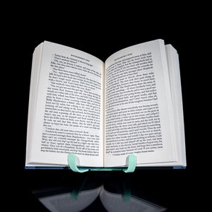 3D Printed Open BOOK STAND HOLDER for Any Book| Elegant Polylactic Acid ...