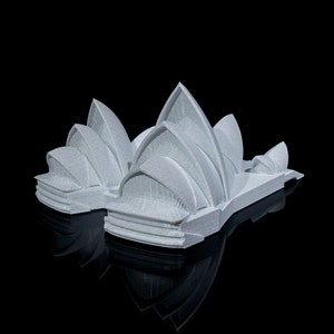 The Sydney Opera House 3D Printed Model – Landmark Home Decor ...