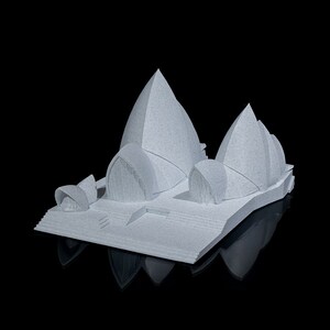 The Sydney Opera House 3D Printed Model Landmark Home Decor ...