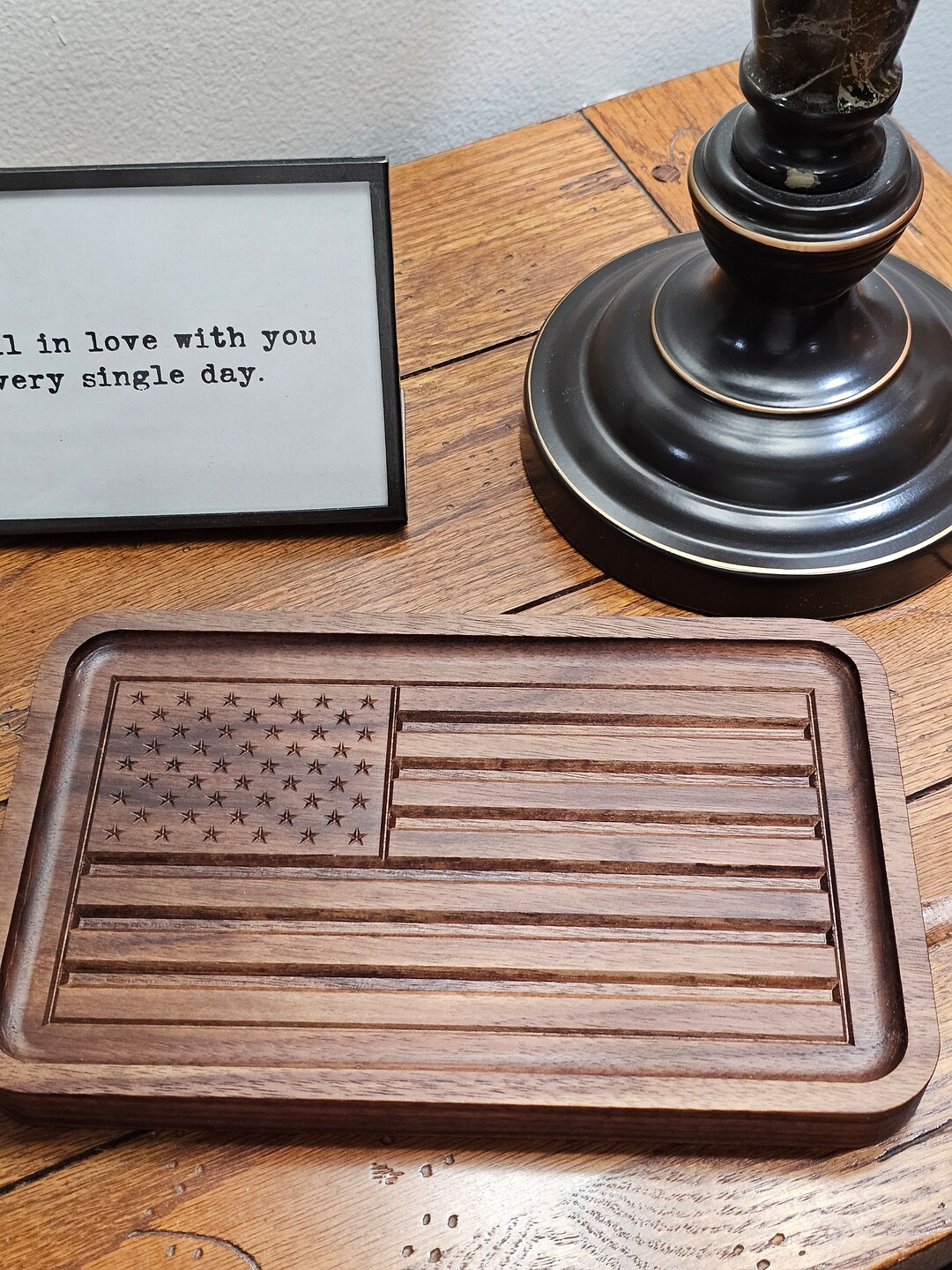 Handmade American Flag Valet/catch-all Tray - Etsy