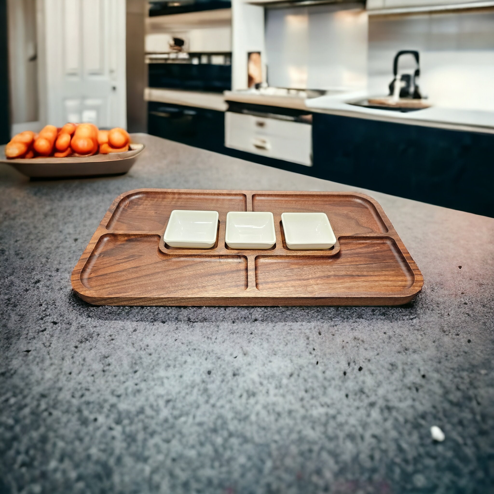 Handmade Vegetable and Dip Tray - Etsy