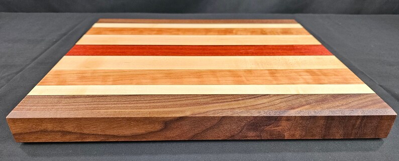 Handmade Butcher Block Hardwood Cutting Board. Made With Black Walnut ...