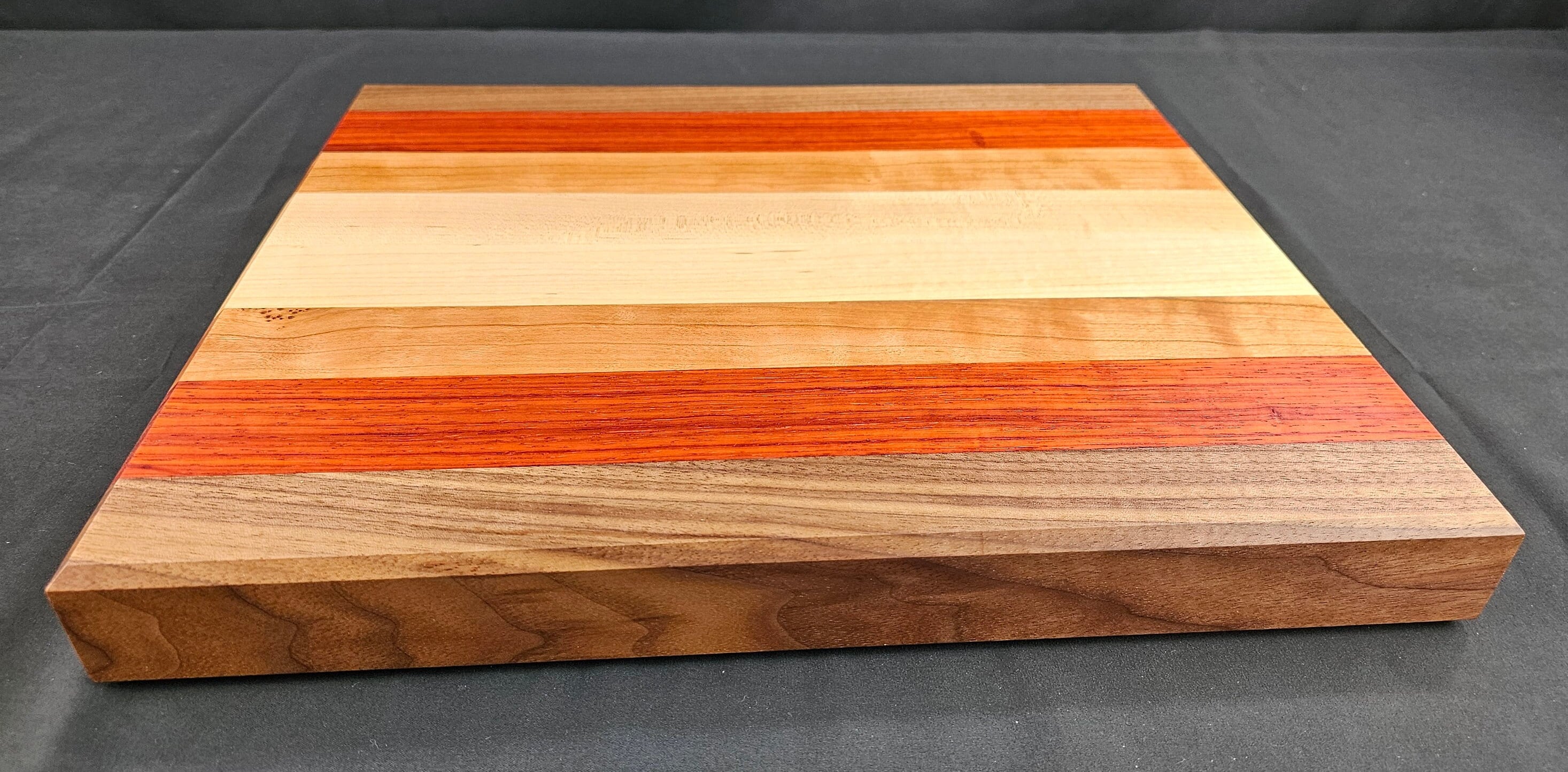 Handmade Butcher Block Hardwood Cutting Board. Made With Black Walnut ...