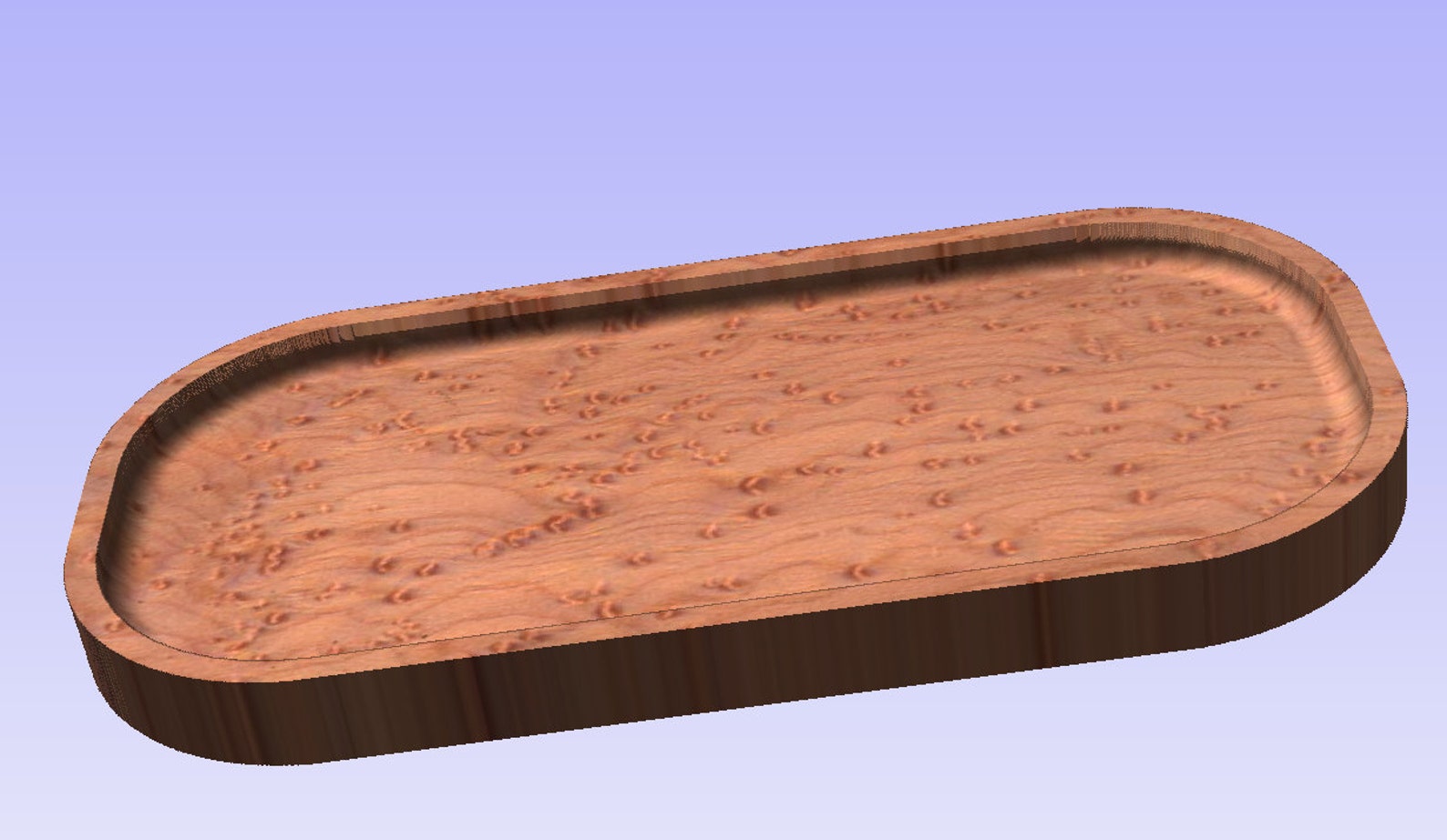 Rounded Rectangle Valet/catch-all Tray Files. Vcarve, SVG, DFX, CRV ...