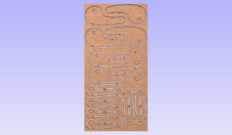 CNC Cam Clamp Files: Vcarve, Carbide Create, SVG, DXF (digital Download ...