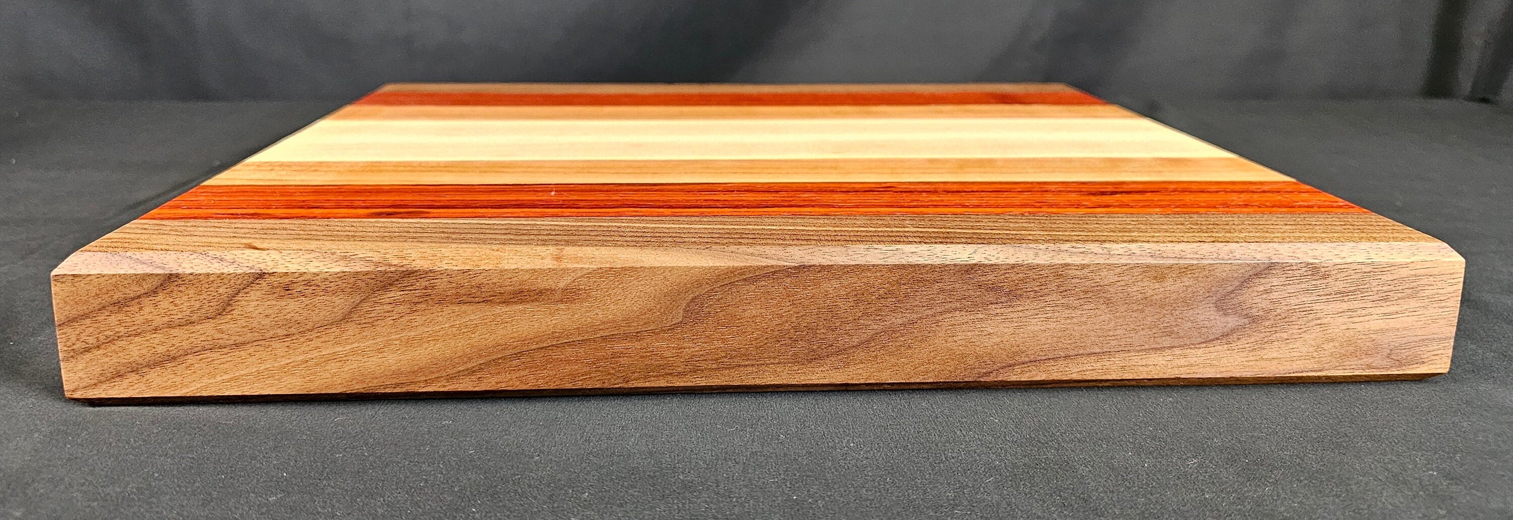 Handmade Butcher Block Hardwood Cutting Board. Made With Black Walnut ...