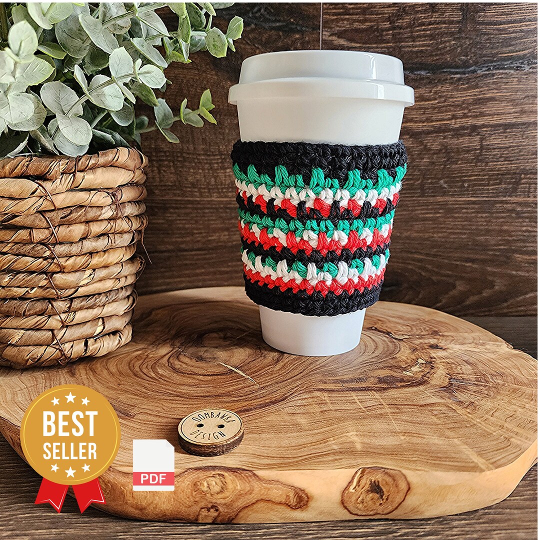 Carousel Coffee Cozy Easy Crochet Pattern Quick Crochet Mug Cozy ...