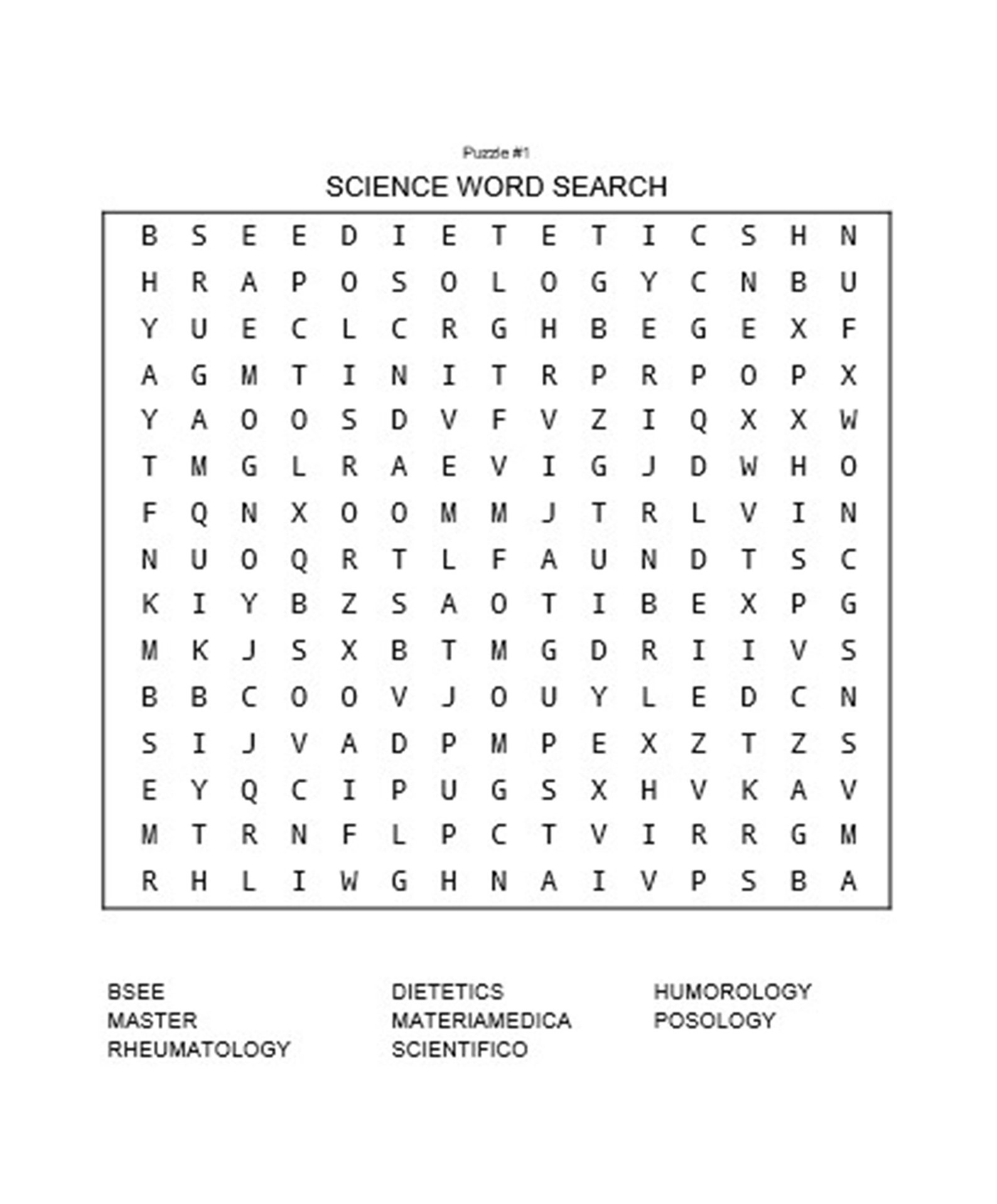28 Large Print Science Word Search Puzzles for Kids & Adults / KDP ...