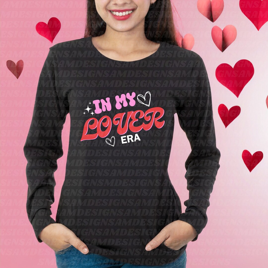 In My Lover Era PNG, Lover Valentines Png, Valentines Png, Retro ...