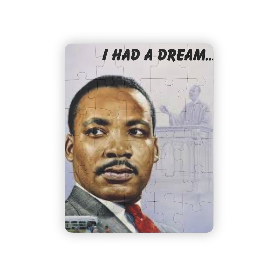 Martin Luther King Jr 30-piece Kids' Puzzle - Etsy