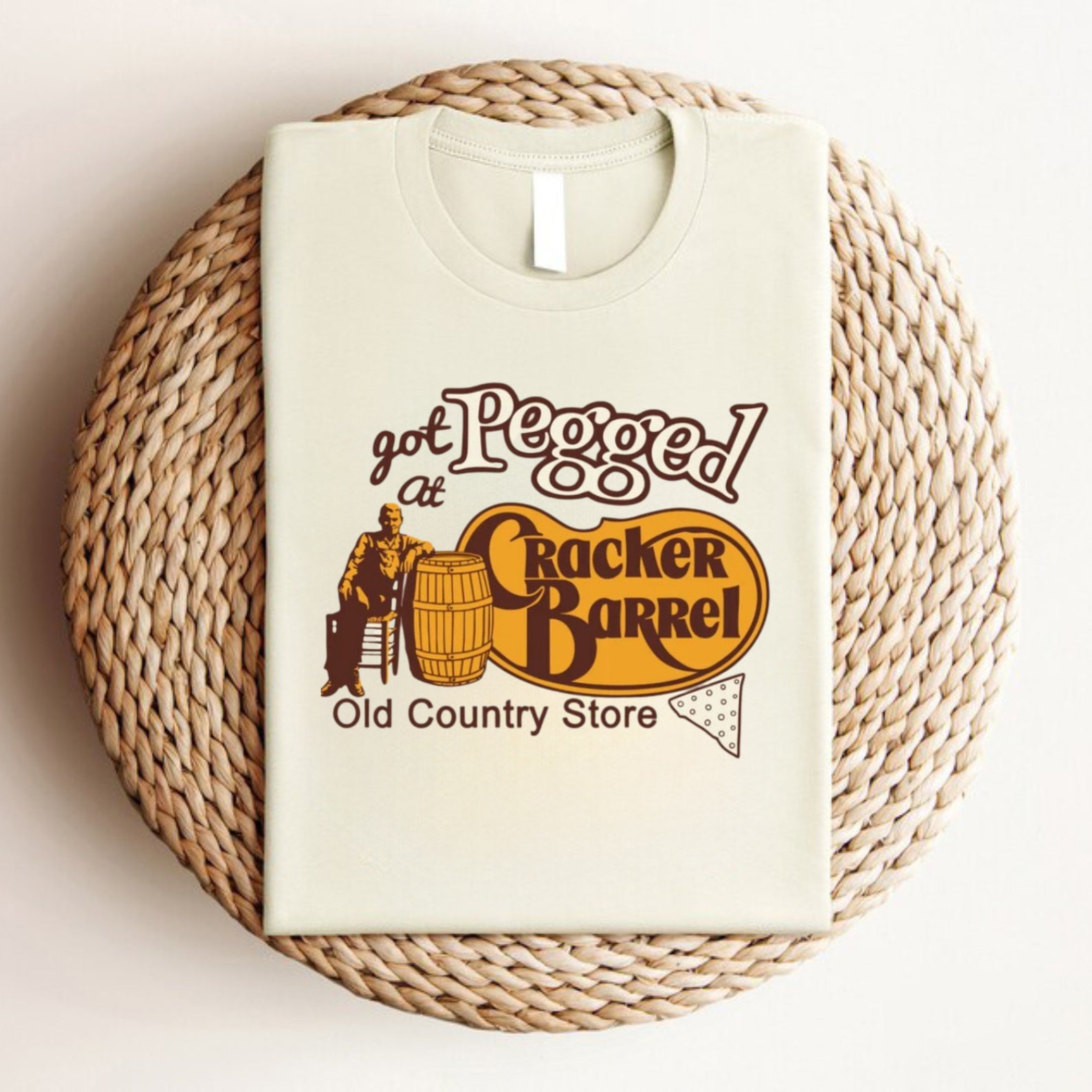 I Got Pegged at Cracker Barrel Shirt: Funny Meme Unisex Tee - Etsy