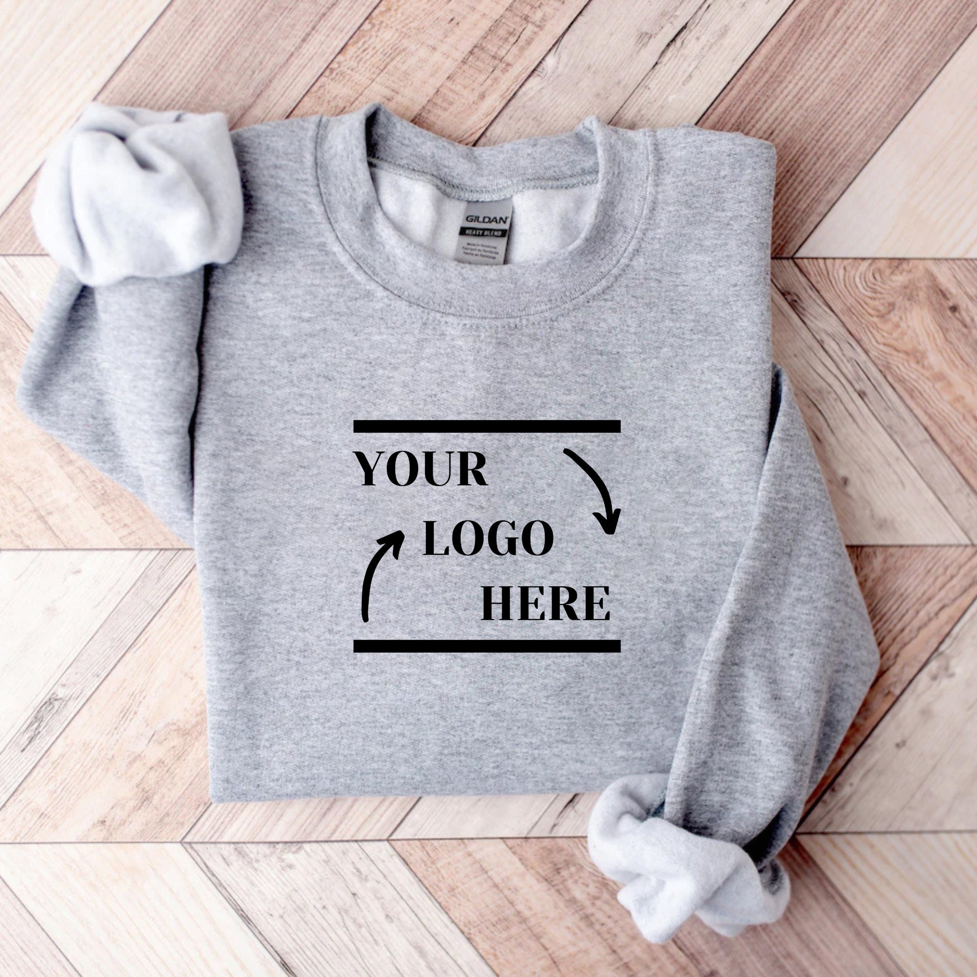 Custom Logo T-shirt: Personalized Business or Team Design - Etsy