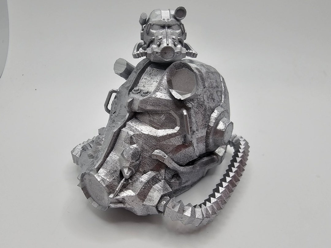 Fallout T60 Power Armor Helmet Statue or Keychain - Etsy