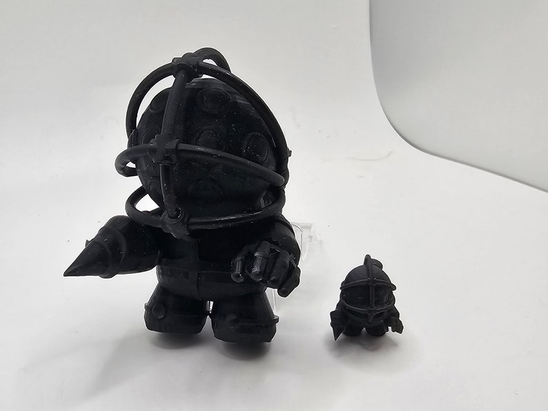Bioshock Big Daddy Chibi Statue or Keychain - Etsy