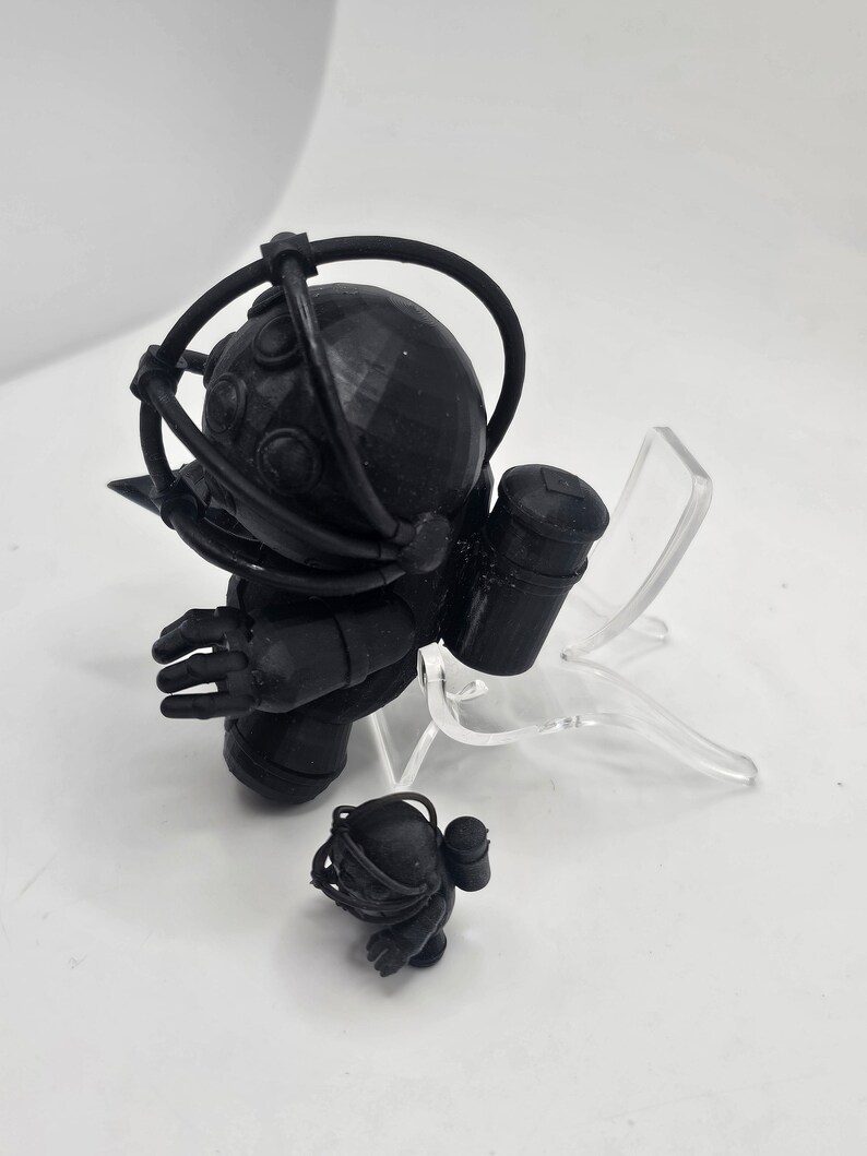 Bioshock Big Daddy Chibi Statue or Keychain - Etsy