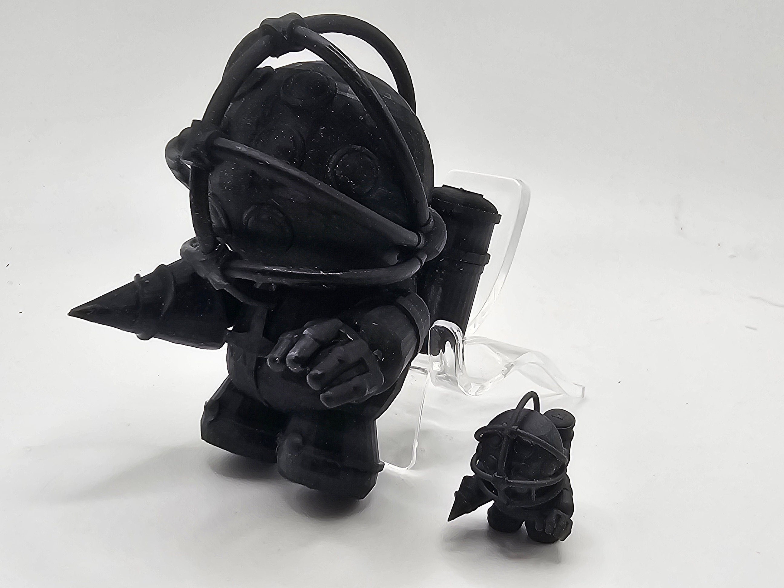 Bioshock Big Daddy Chibi Statue or Keychain - Etsy