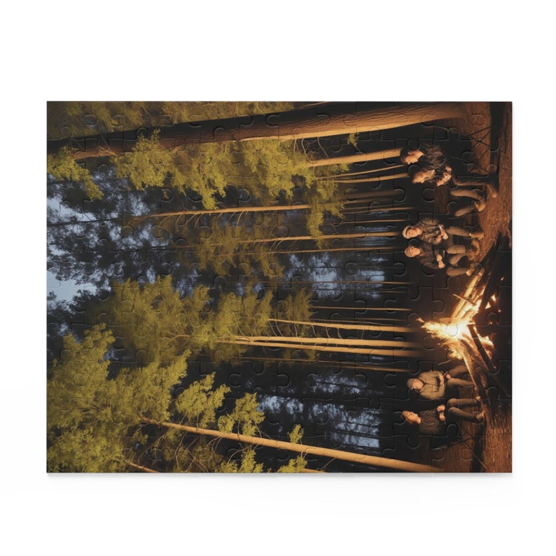 Bonfire Jigsaw Puzzle, Campfire Theme, Puzzles for Adults, Outdoor ...