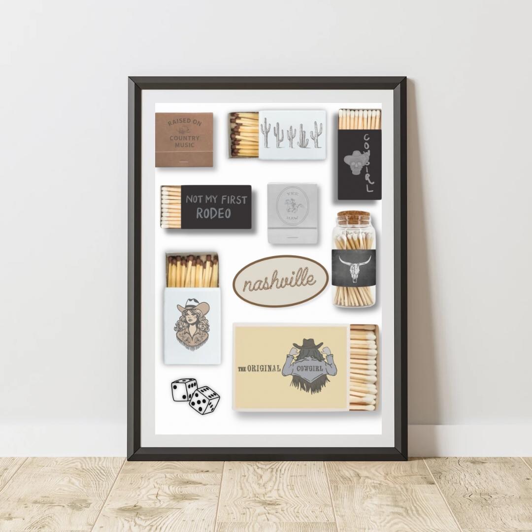 Custom Matchbox Prints - Etsy