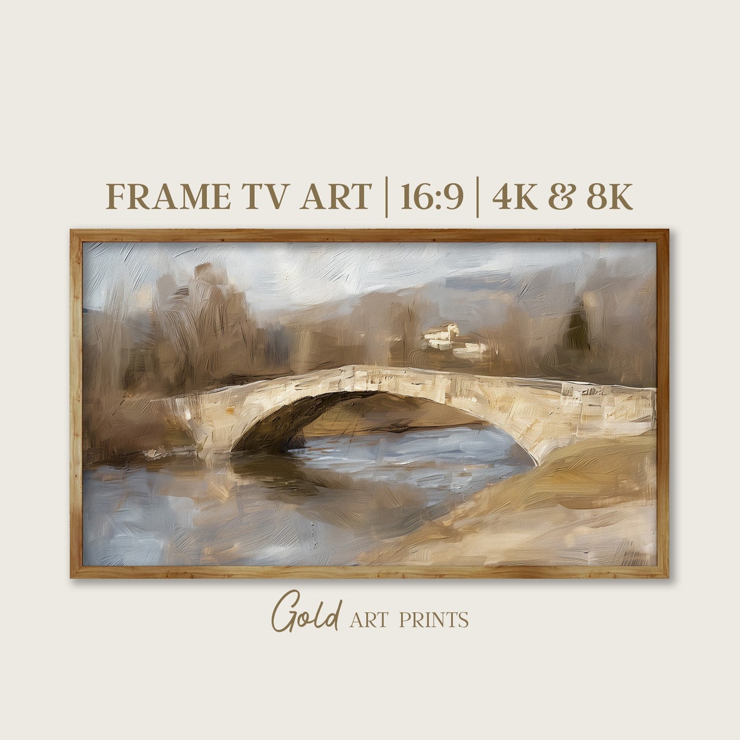 Samsung Frame TV Digital Art - Nature Scene Landscape Rustic Stone ...