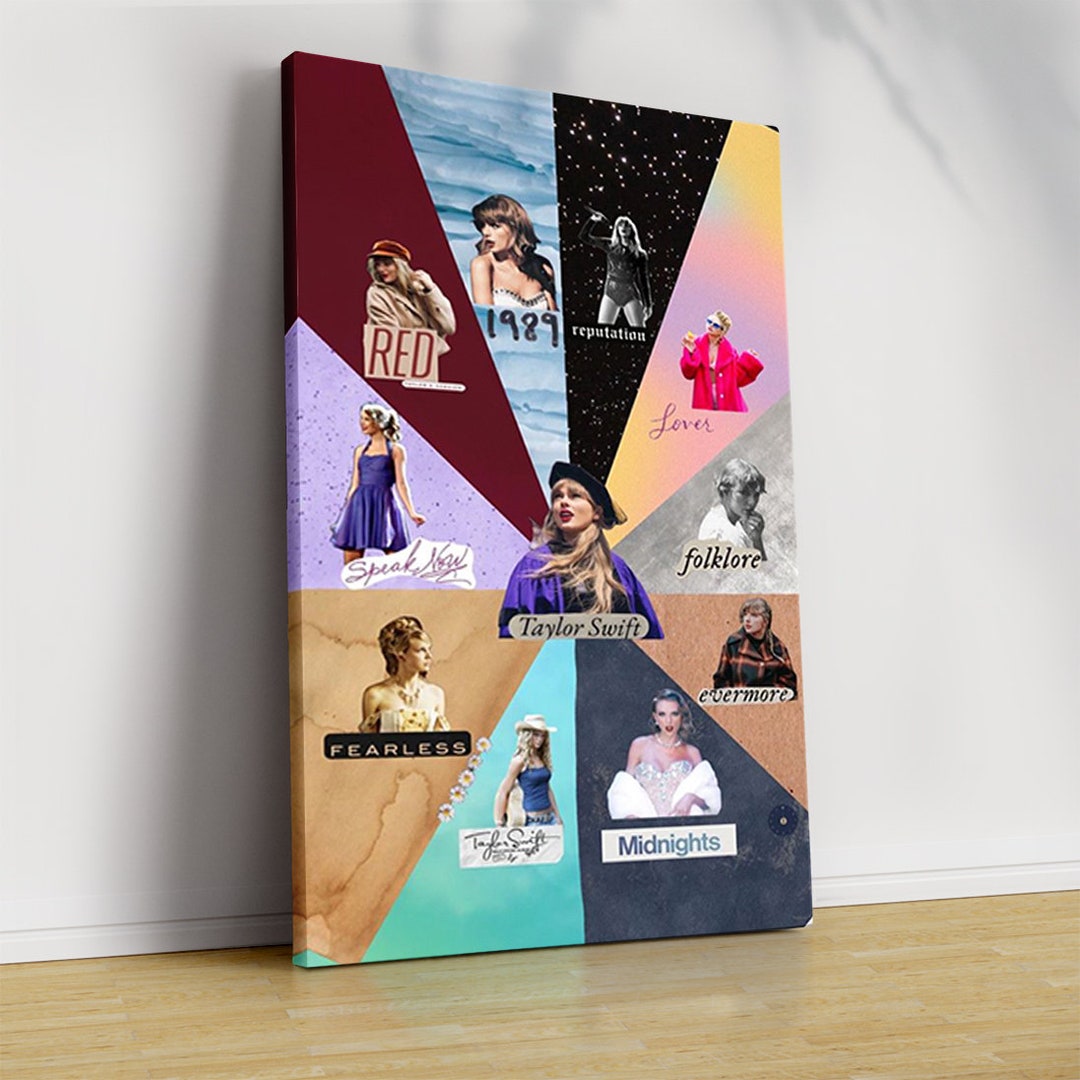 Taylor Swift Eras Tour Multi Poster Print-minimalist Poster Gift ...