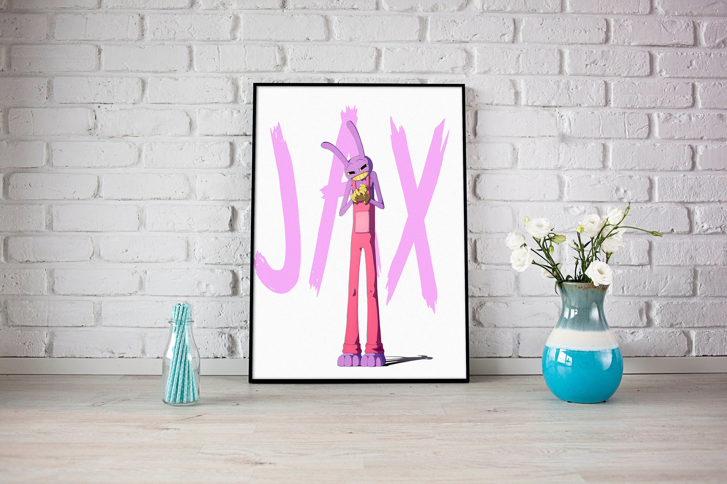 Jax Poster The Amaizng Digital Circus Movie Character sold by ...