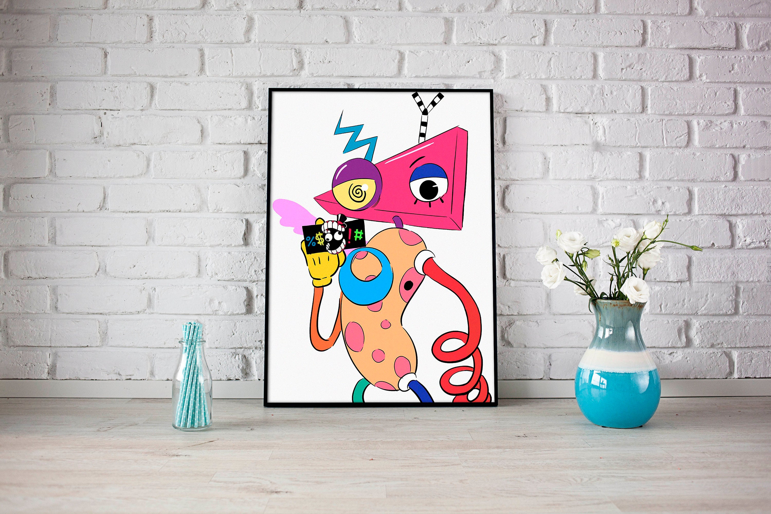 Zooble The Amazing Digital Circus Character Poster sold by Constrictor ...