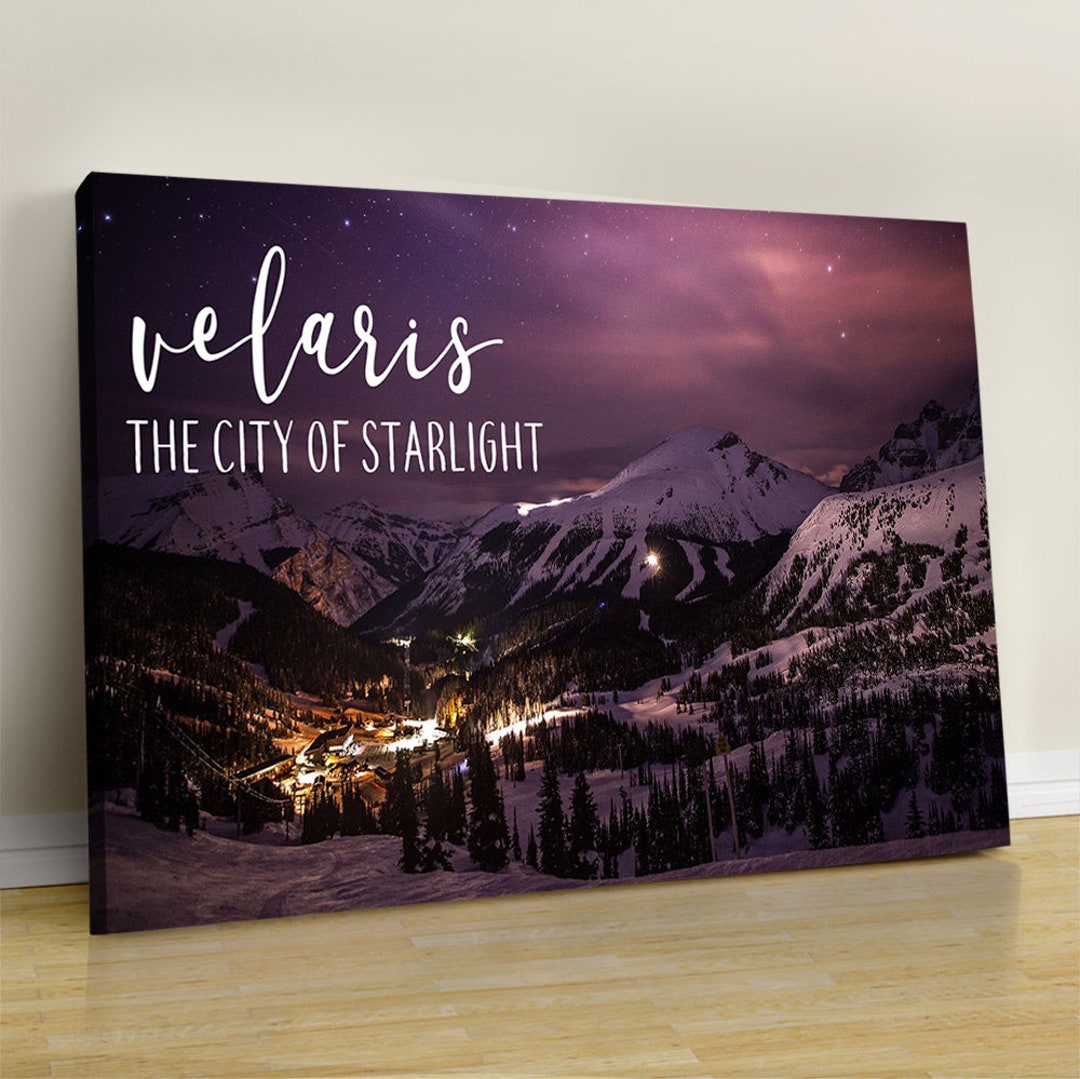 Velaris Print Acotar Print A Court of Thorns and Roses Velaris Art ...