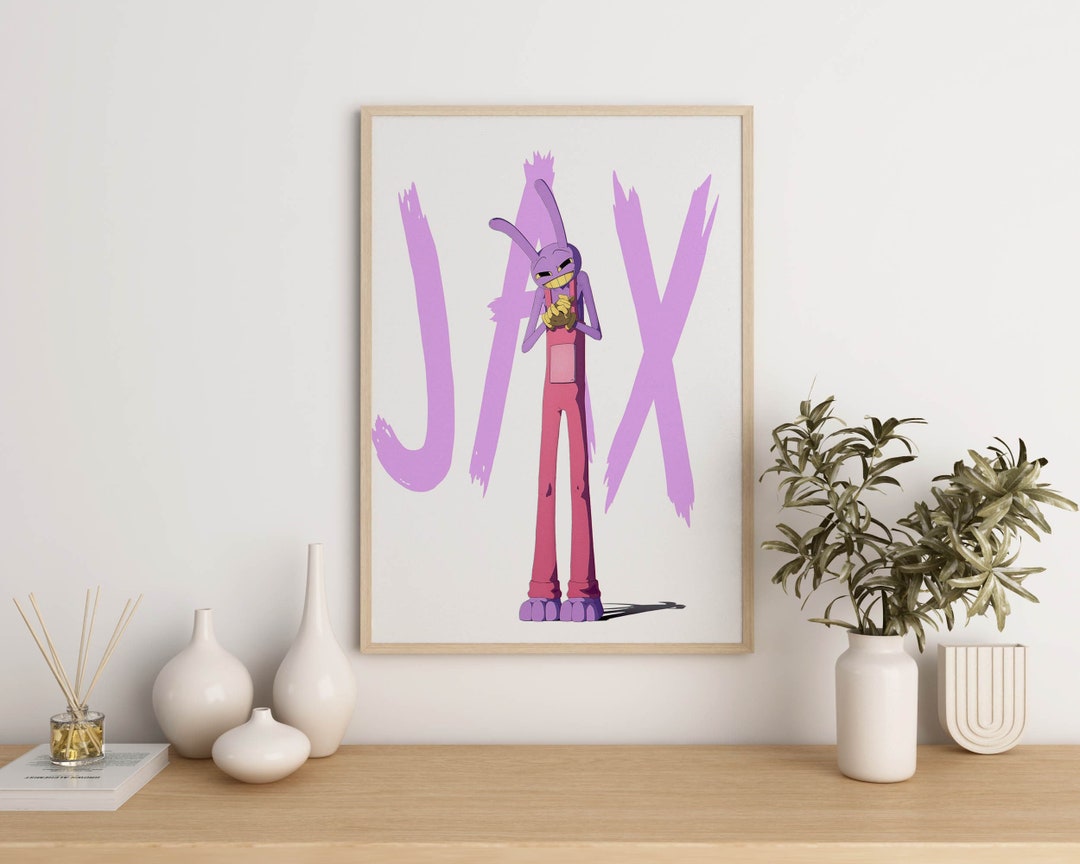 Jax Poster the Amaizng Digital Circus Movie Character Series Hero ...