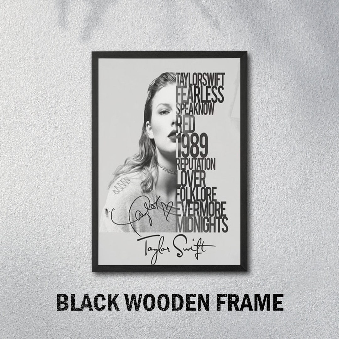 Taylor Swift Anthology Poster Print-minimalist Poster Gift Aesthetic ...