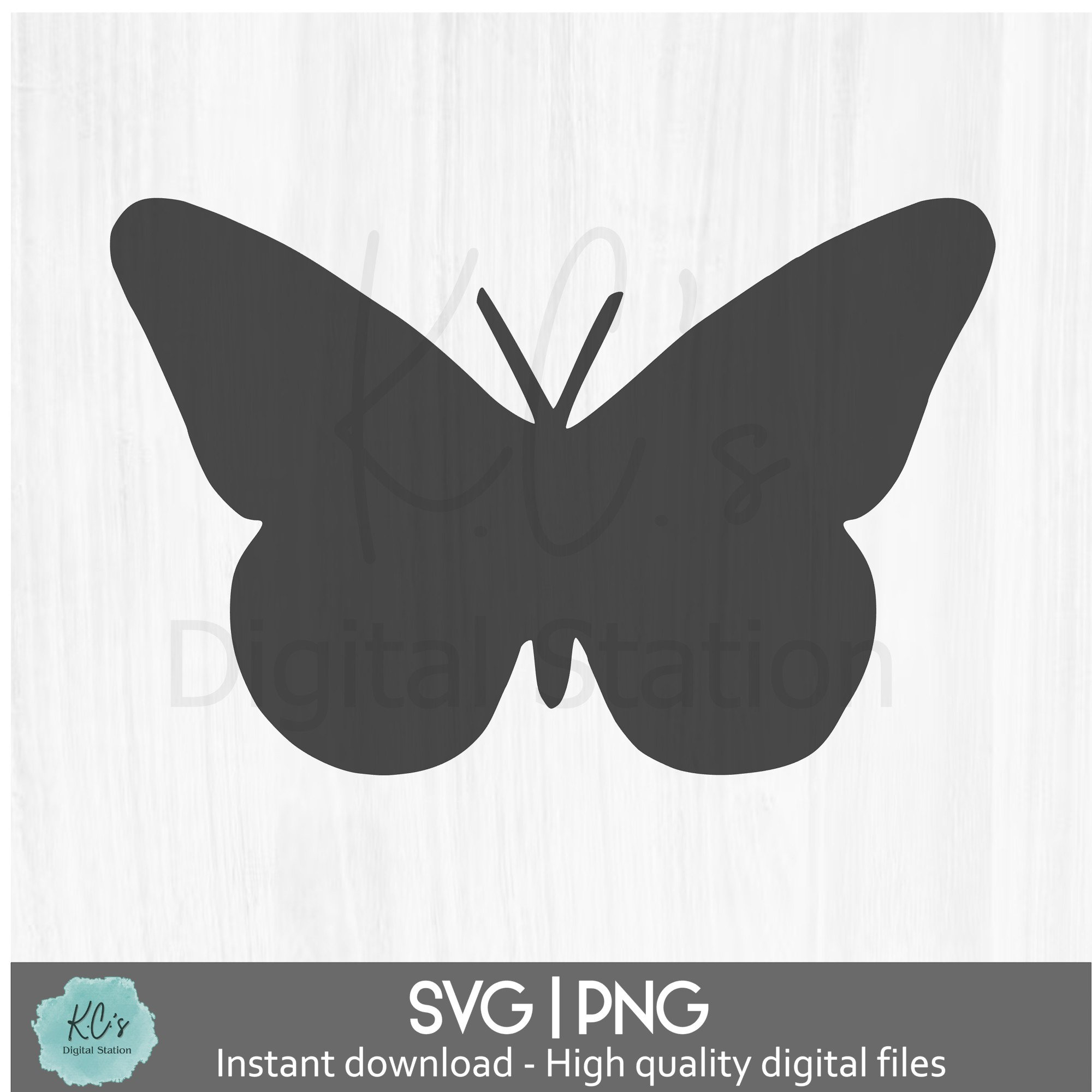 Butterfly Silhouette Svg, Butterfly Clipart, Butterfly Svg, Solid ...