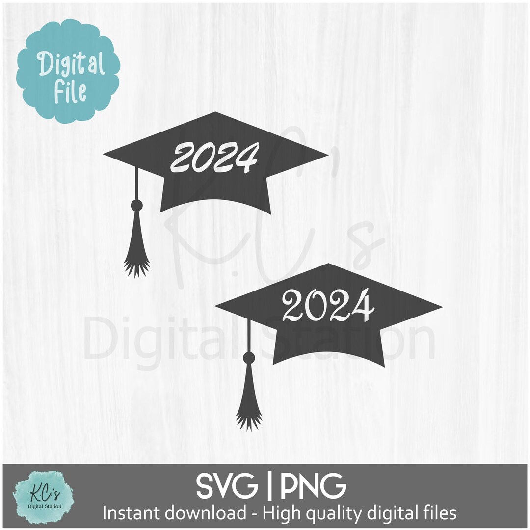 Graduation Cap Svg, Class of 2024 Svg, Graduation Svg, Class of 2024 ...