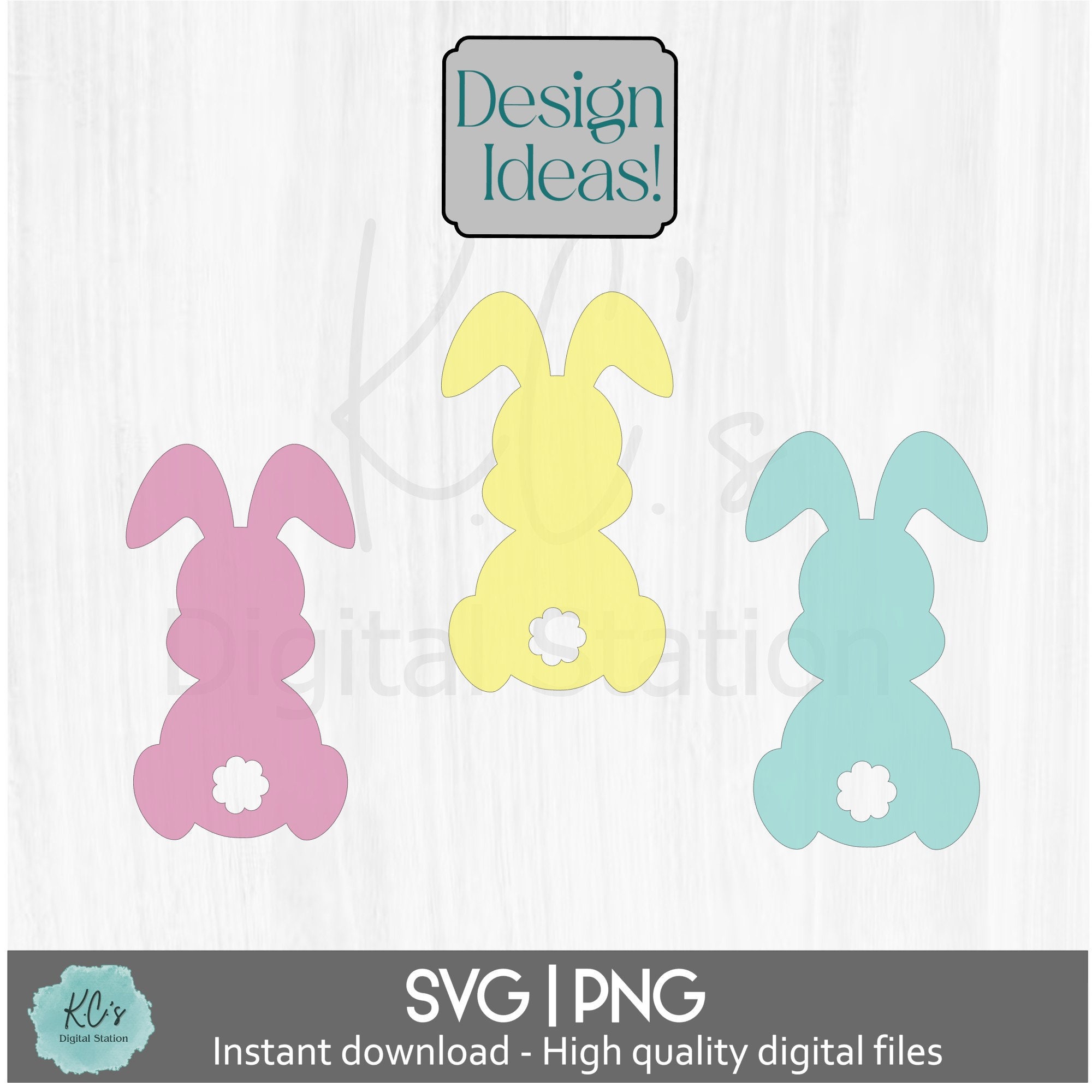 Easter Bunny Svg, Bunny Tail Svg, Easter Bunny Png, Bunny Tail Png ...