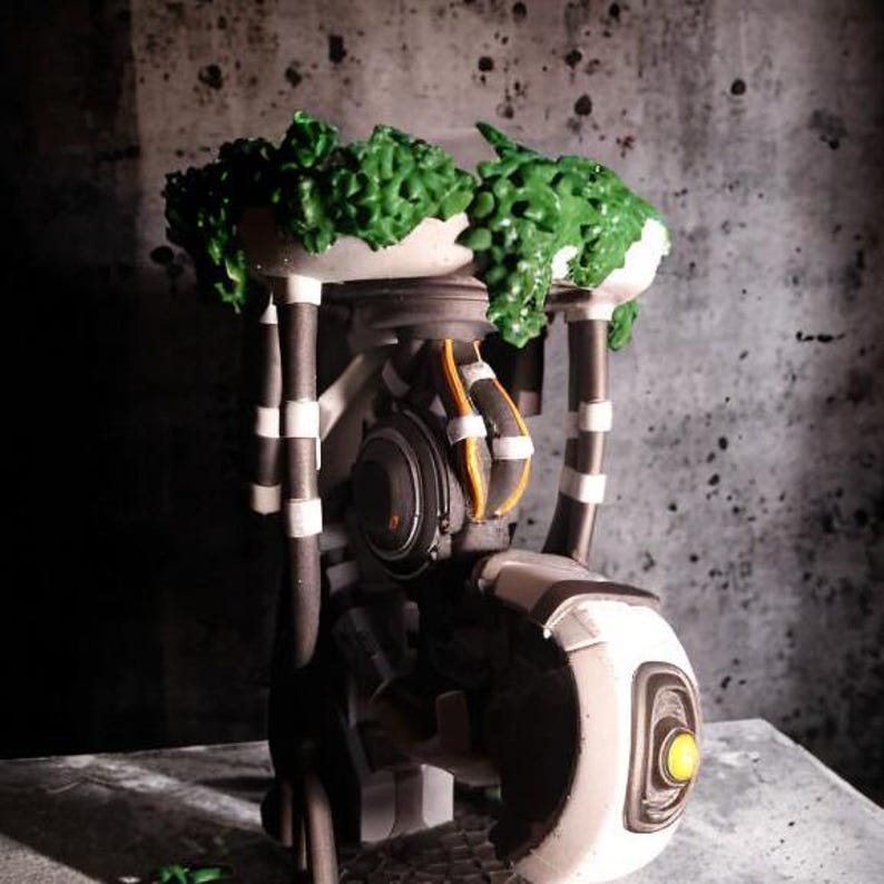 Glados Diorama Diorama Portal Abandoned Glados Diorama 13cm Hand ...