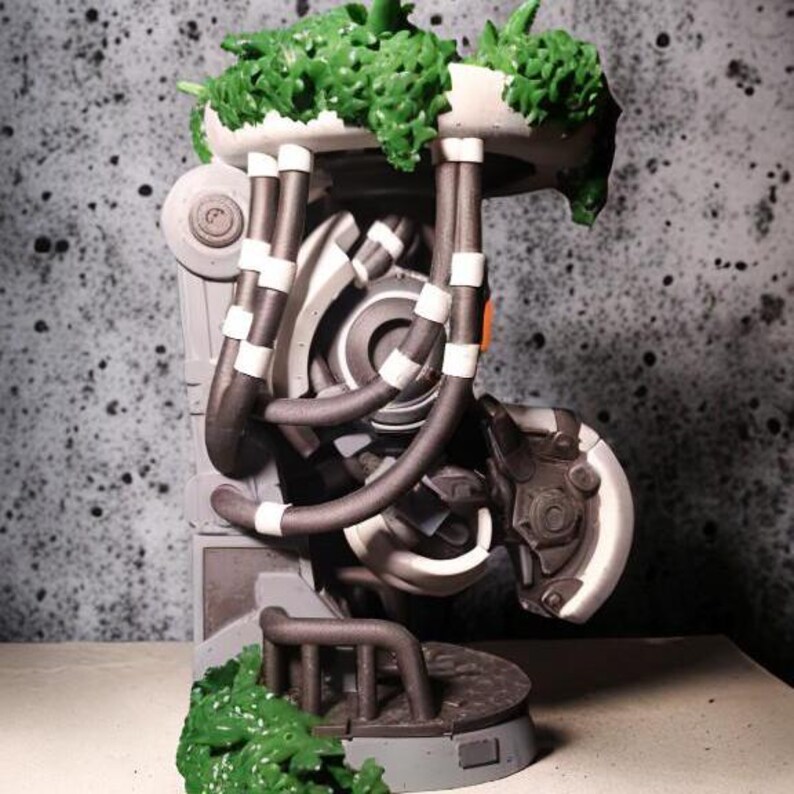 Glados Diorama Diorama Portal Abandoned Glados Diorama 13cm Hand ...