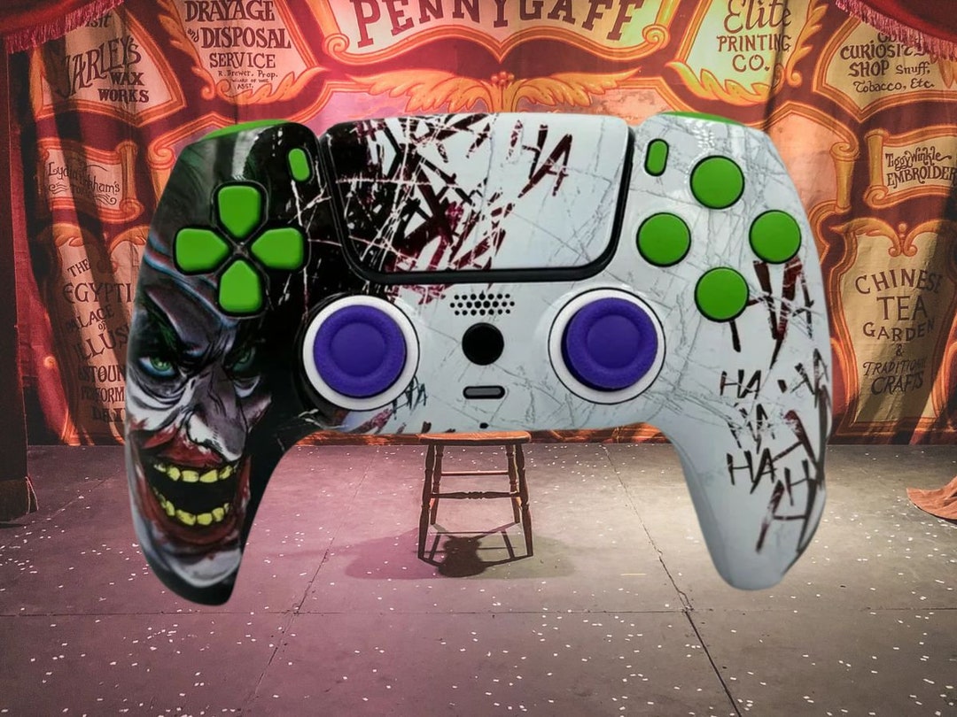 Custom Designed clown-hahaha Dualsense PS5 Controller - Etsy