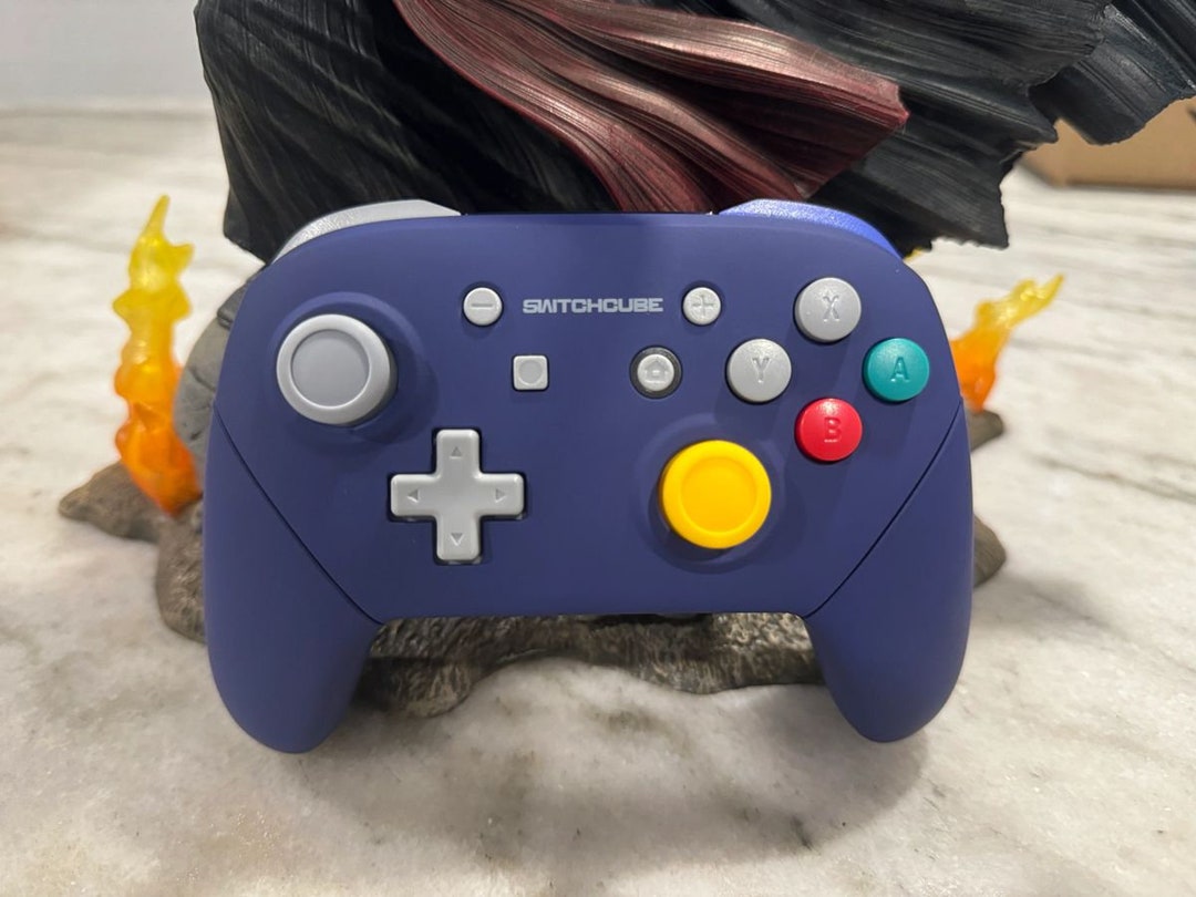 Custom "switchcube" Retro Inspired Purple NS Pro Controller - Etsy