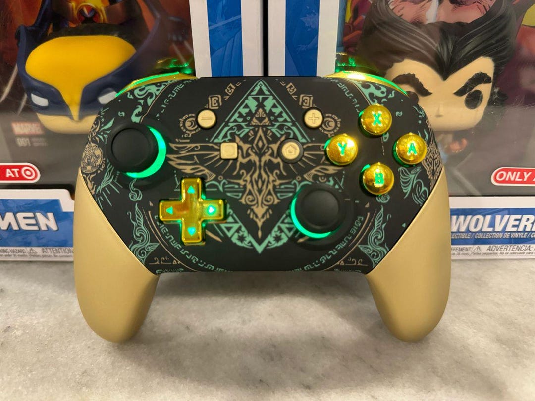 Custom "totem of Kingdom" LED Series NS Pro Controller - Etsy