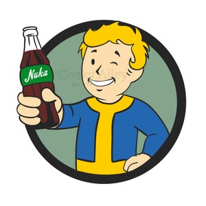 Custom Fallout Nuka Cola Sticker Your Favorite Drink Edition - Etsy