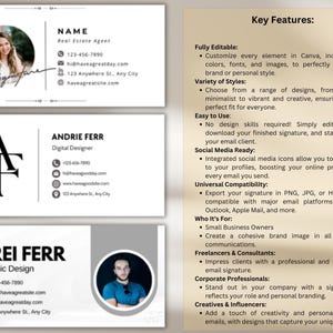 Email Signature Templates, Gmail Signature, Small Business Owners, Real ...