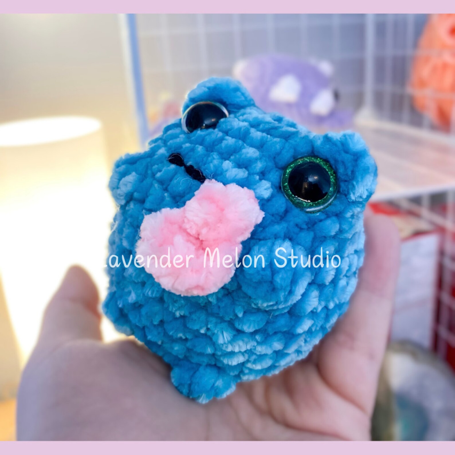 Chonky Frog No Sew Amigurumi Crochet Pattern - Etsy